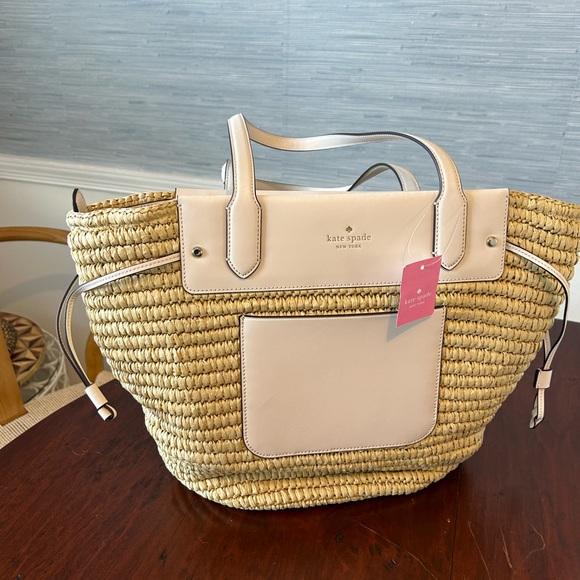 kate spade | Bags | Straw Tote Kate Spade | Poshmark